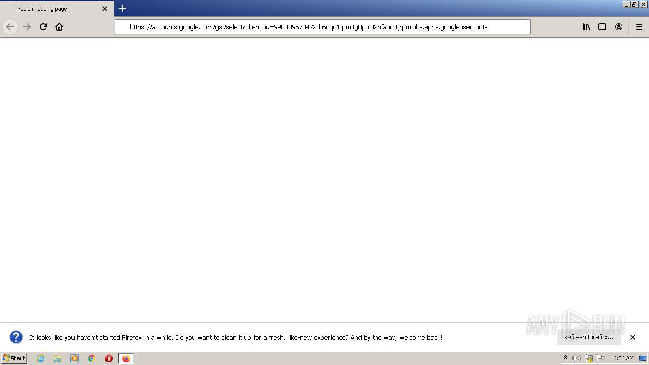 Malware analysis https://accounts.google.com/gsi/select?client_id ...