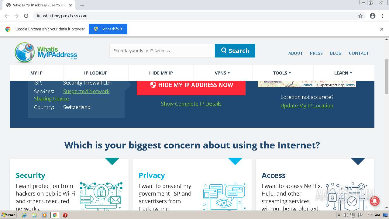 Malware analysis https://whatismyipaddress.com Malicious activity | ANY.RUN - Malware Sandbox Online
