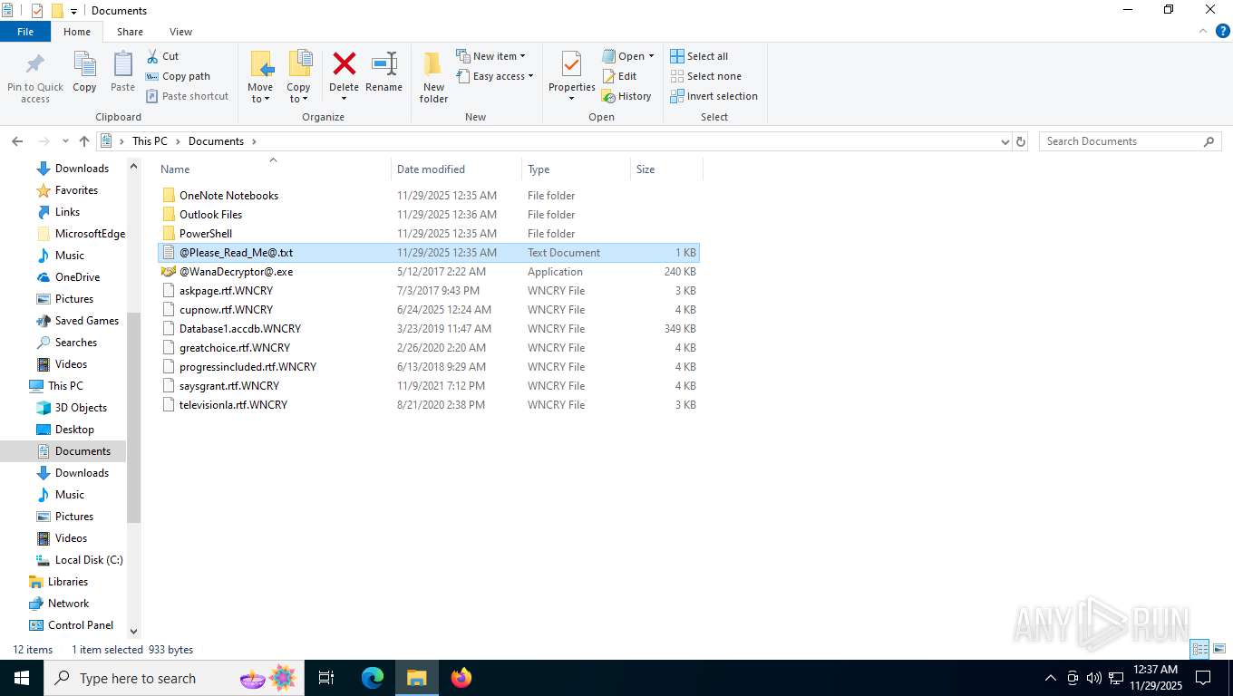 Malware analysis /ytisf/theZoo/master/malware/Binaries/Ransomware.WannaCry/Ransomware.WannaCry ...