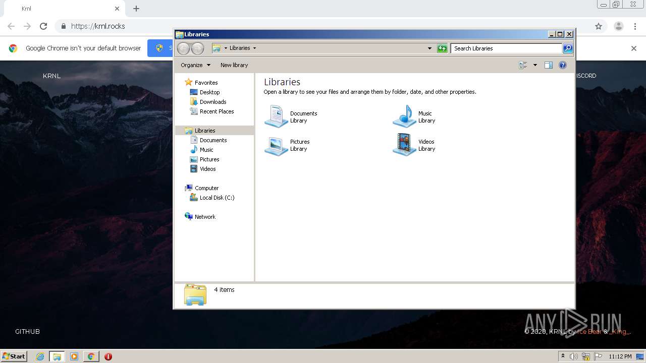 Malware analysis https://krnl.rocks/ Malicious activity | ANY.RUN ...