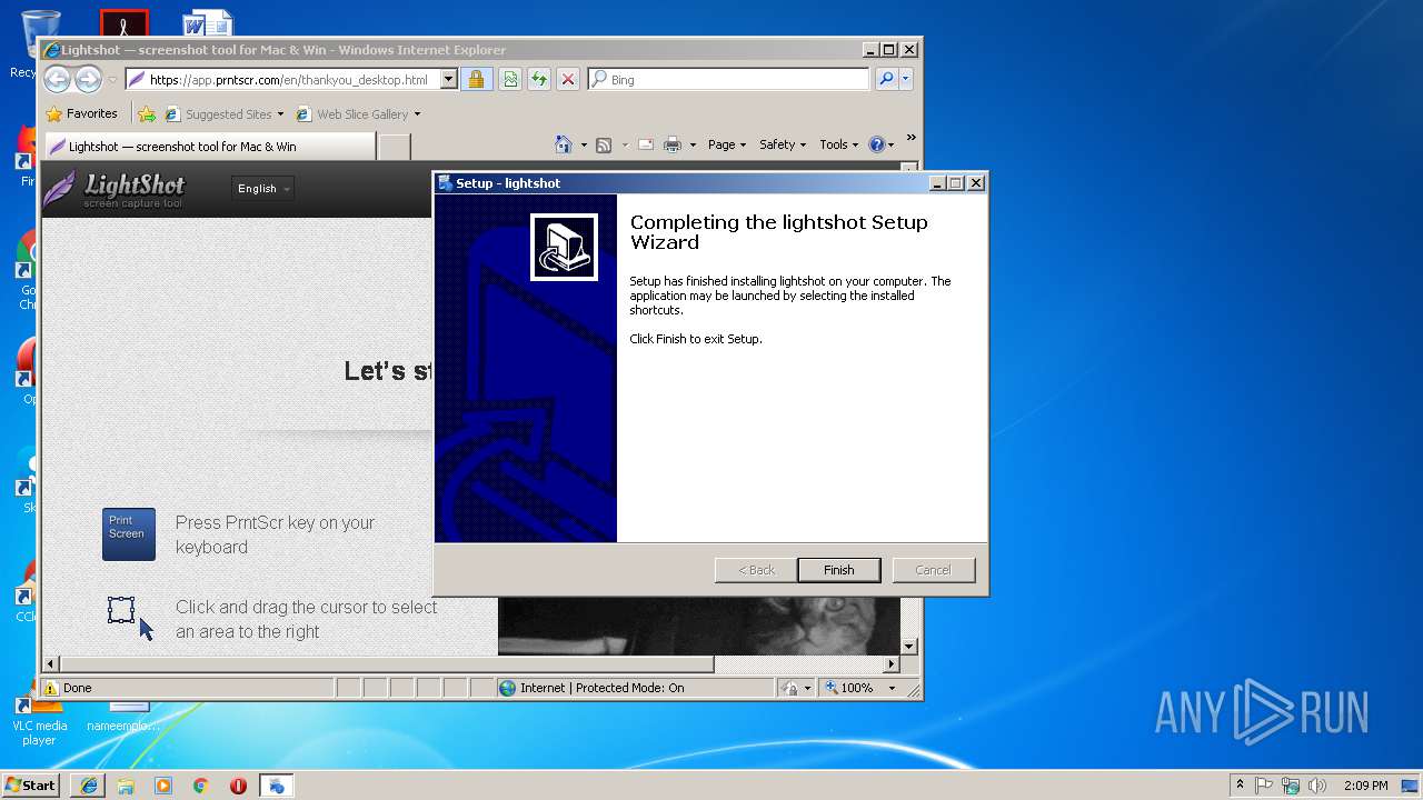 Malware analysis https://app.prntscr.com/build/setup-lightshot.exe ...