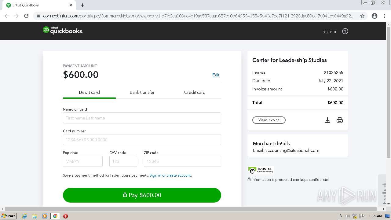 Malware analysis https://connect.intuit.com/portal/app/CommerceNetwork ...
