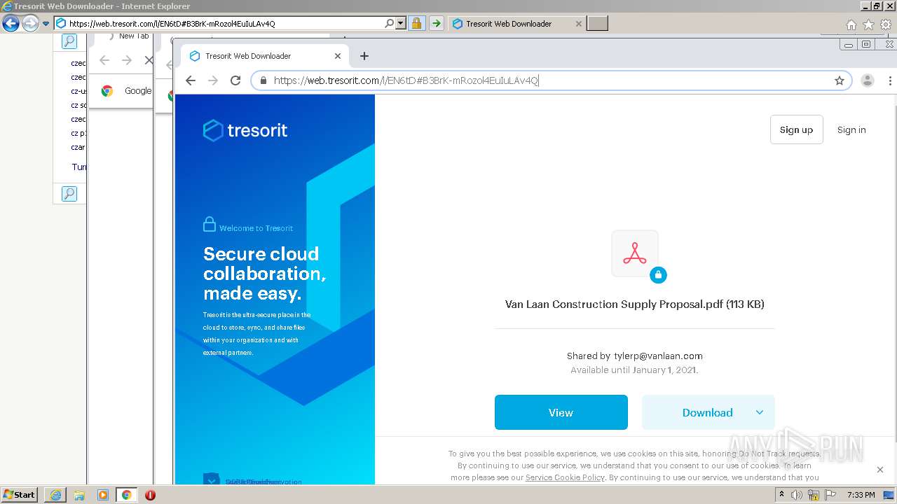 Malware analysis https://linkprotect.cudasvc.com/url?a=https%3a%2f%2fweb.tresorit.com%2fl ...