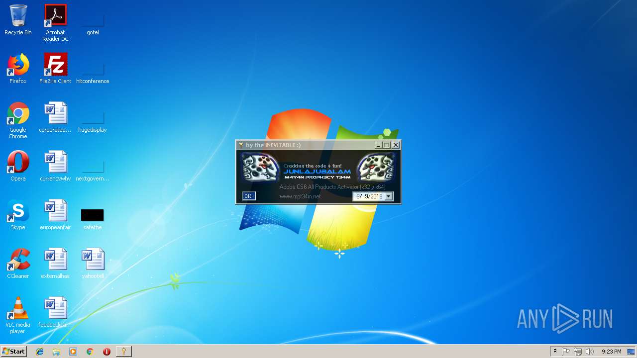 Malware analysis adobe.cs6.all.products.activator.(x32.y.x64 Malware analysis adobe.cs6.all.products.activator.(x32.y.x64