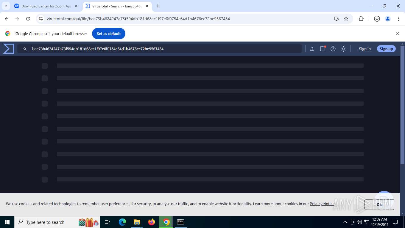 Malware analysis https://zoom.us/download Suspicious activity | ANY.RUN ...
