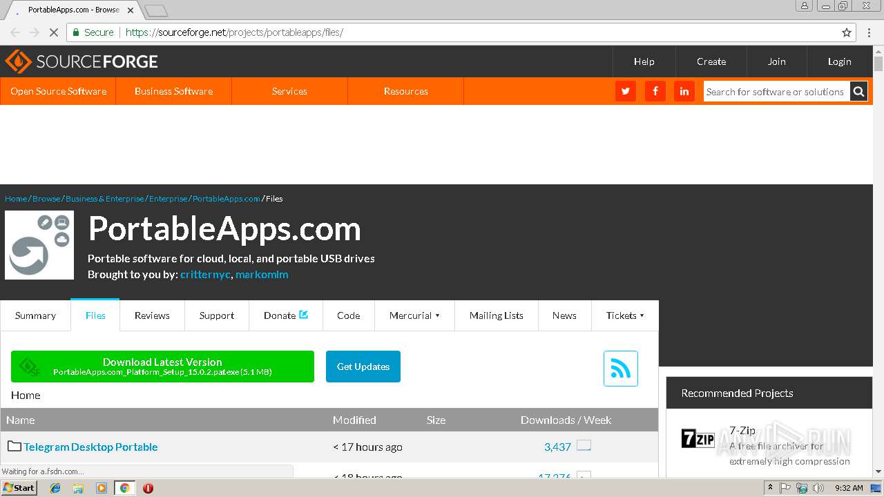 Analysis http://datapacket.dl.sourceforge.net/project/portableapps/google%20chrome%20portable ...