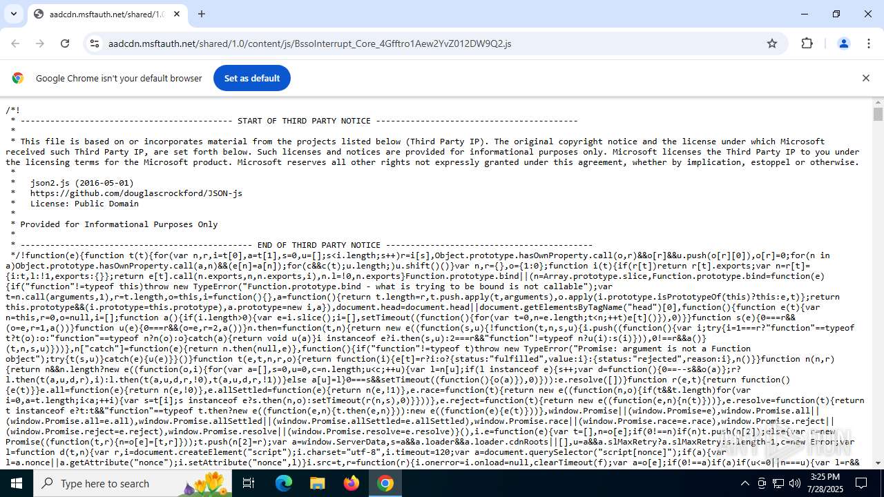 Malware analysis https://aadcdn.msftauth.net/shared/1.0/content/js ...