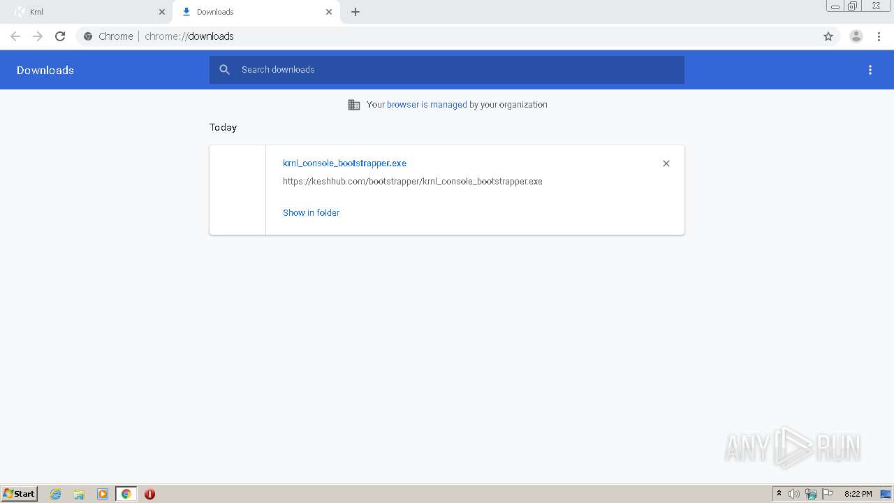 Malware analysis https://krnl.ca Malicious activity | ANY.RUN - Malware ...