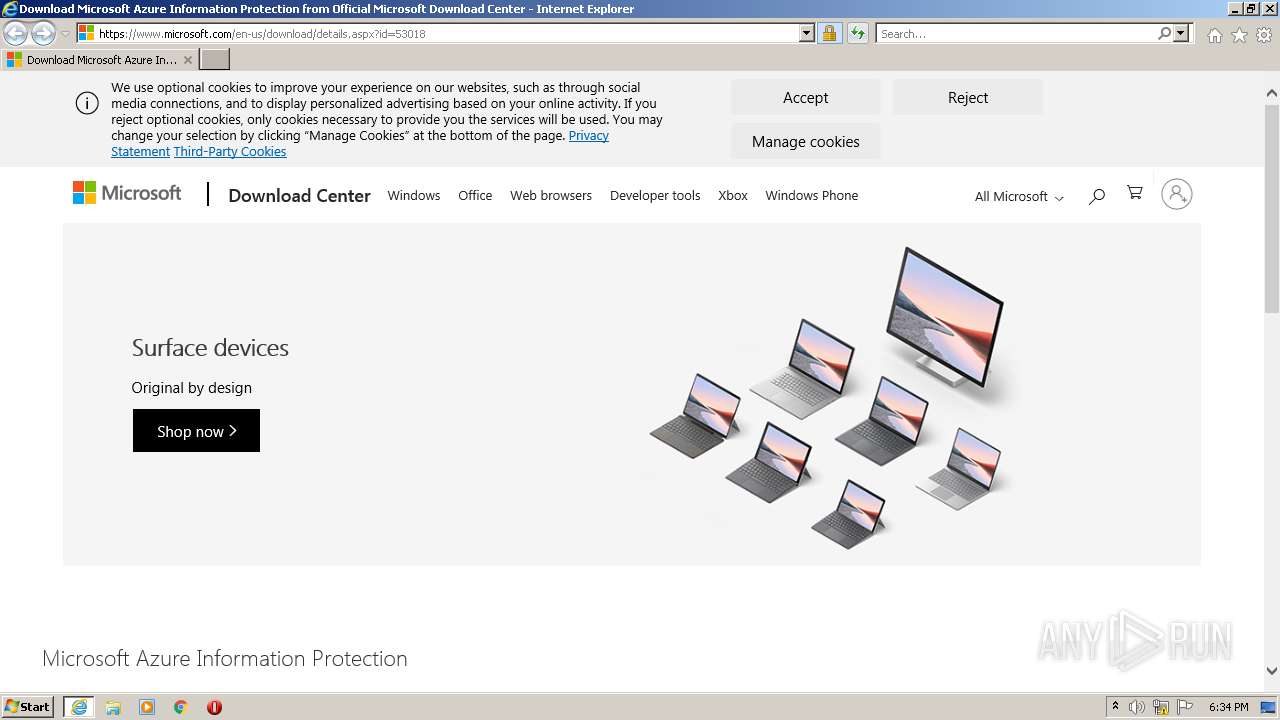 Malware analysis http://go.microsoft.com/fwlink/?LinkID=290821 Malicious activity | ANY.RUN ...