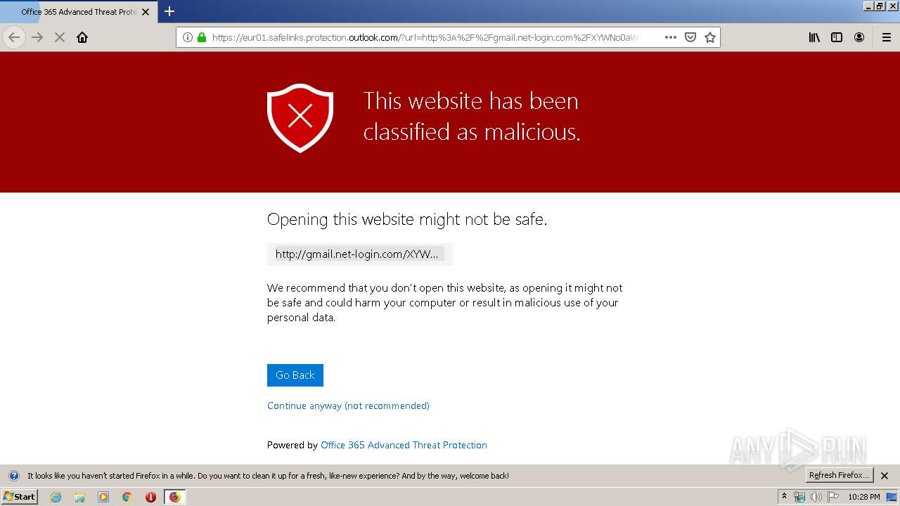 Malware analysis https://emea01.safelinks.protection.outlook.com/?url ...