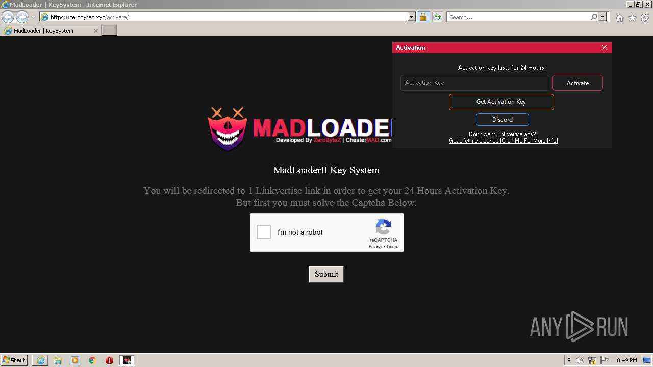 Malware analysis MadLoaderII-Installer.exe Malicious activity | ANY.RUN ...