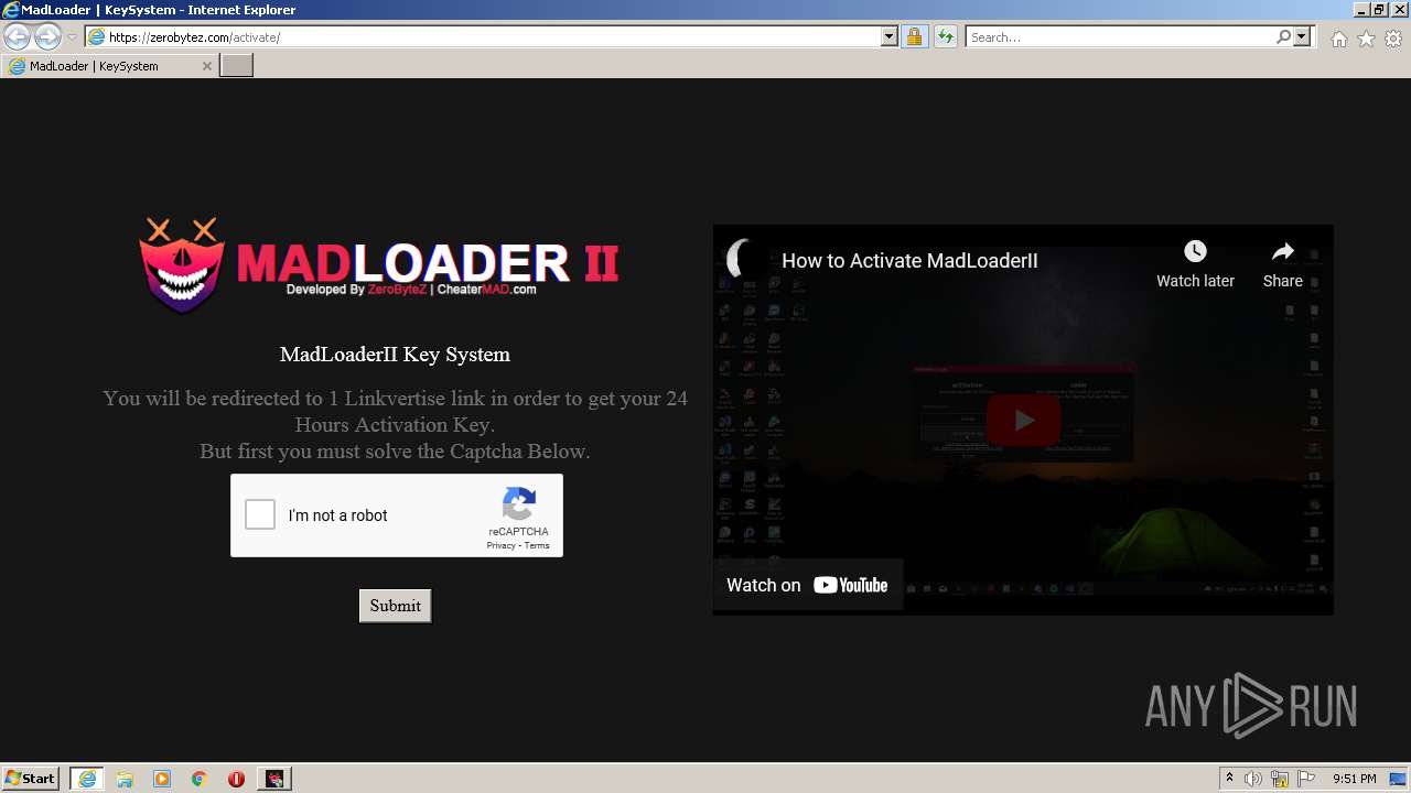 Malware analysis MadLoaderII-Installer.exe Malicious activity | ANY.RUN ...