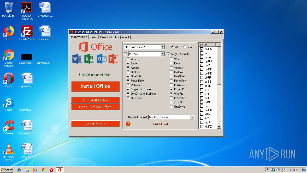 Malware Analysis Oinstall.exe Malicious Activity