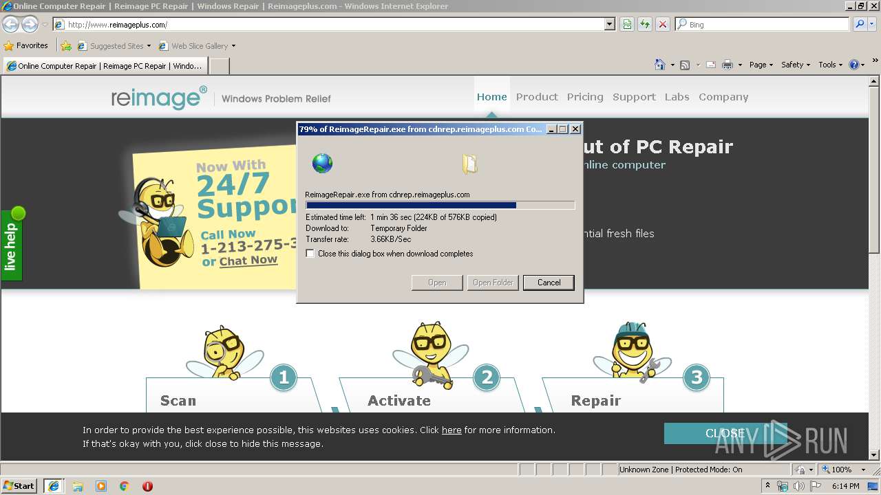 Malware Analysis Http:  Www.reimageplus.com Malicious Activity 