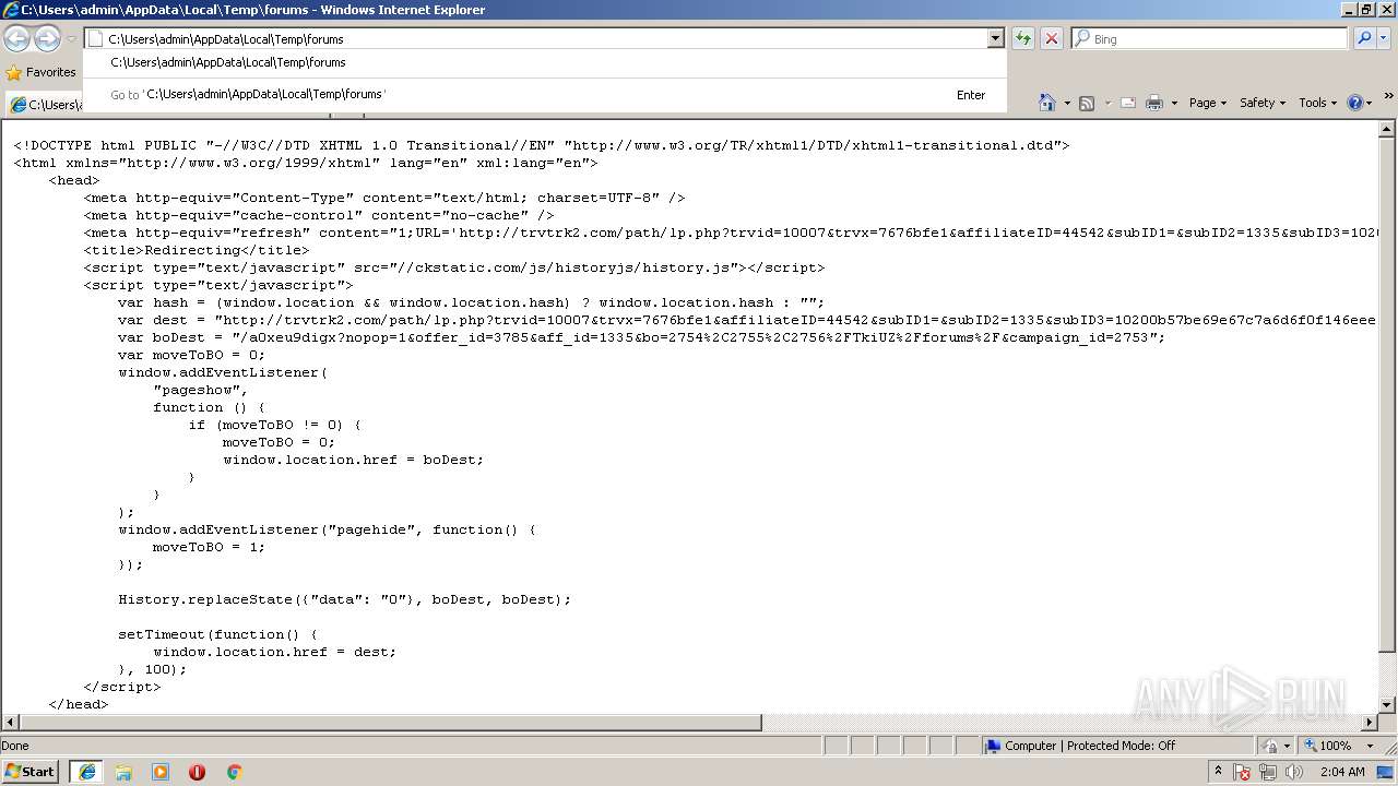 Analysis http://utopiaguide.com/forums/ No threats detected - Interactive analysis ANY.RUN