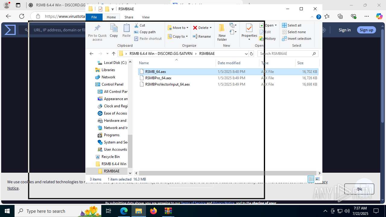 Malware analysis https://pixeldrain.com/u/Sz48fzbK Malicious activity | ANY.RUN - Malware ...