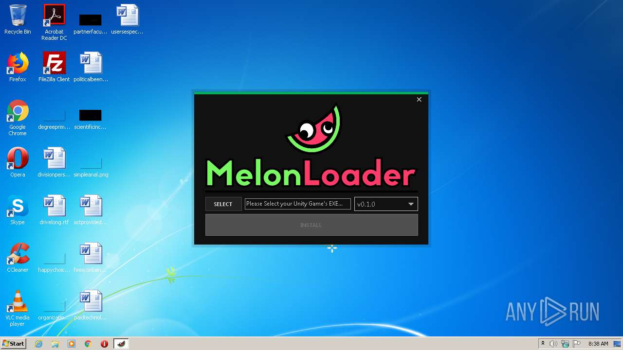 Analysis MelonLoader.Installer.exe (MD5 ...