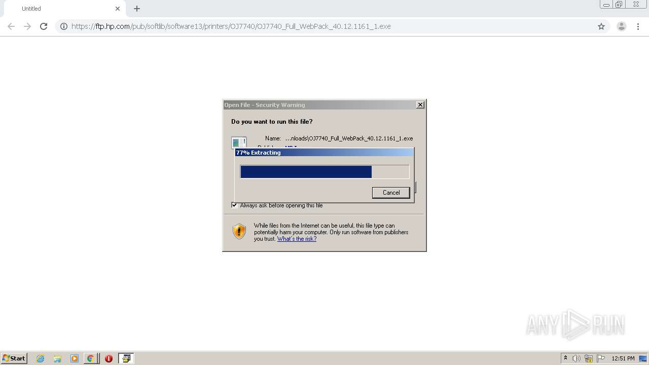 Malware analysis https://ftp.hp.com/pub/softlib/software13/printers ...