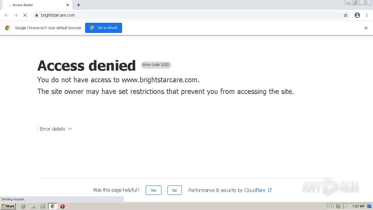 Malware analysis https://urldefense.com/v3/__https://www.brightstarcare.com ...