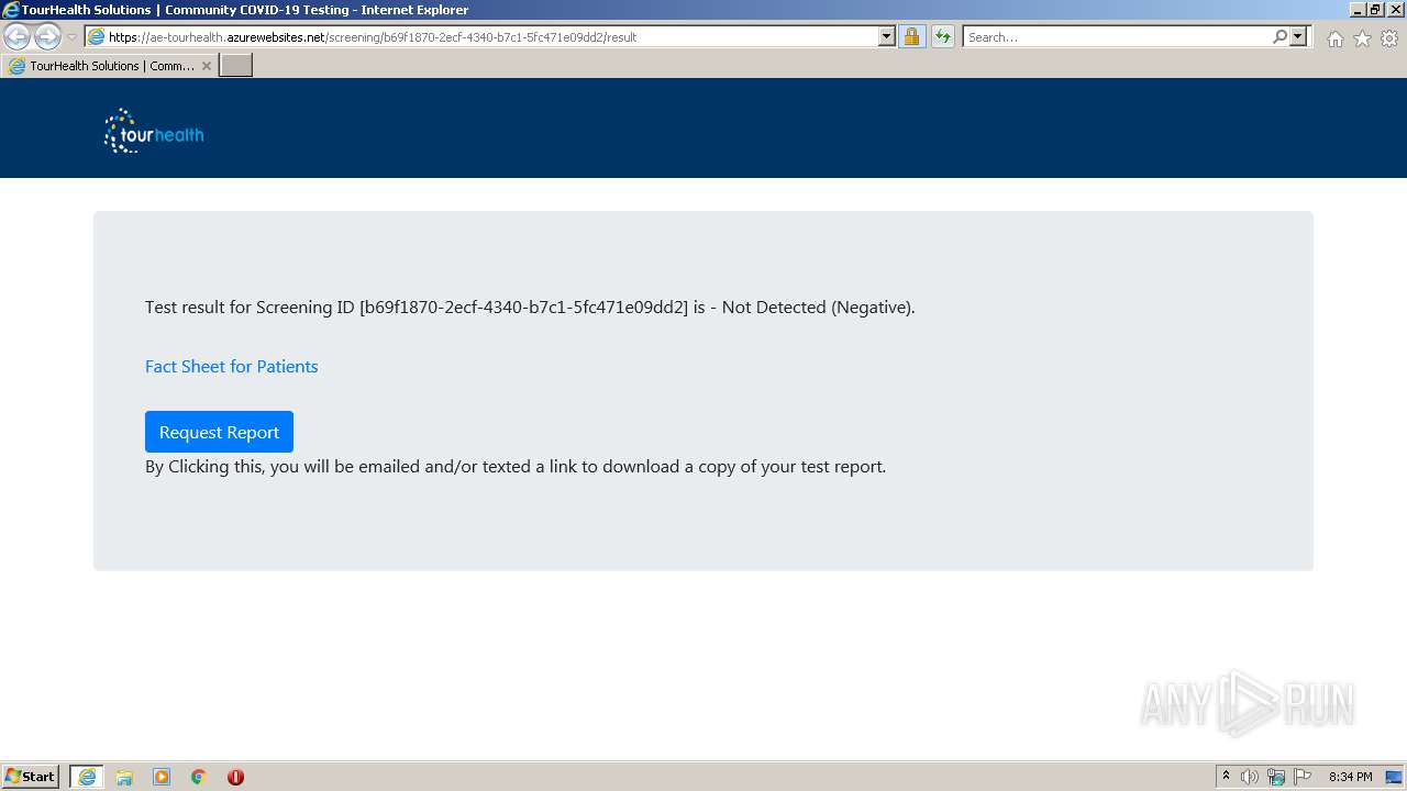 Malware analysis https://gcc02.safelinks.protection.outlook.com/?url=https%3A%2F%2Fae-tourhealth ...
