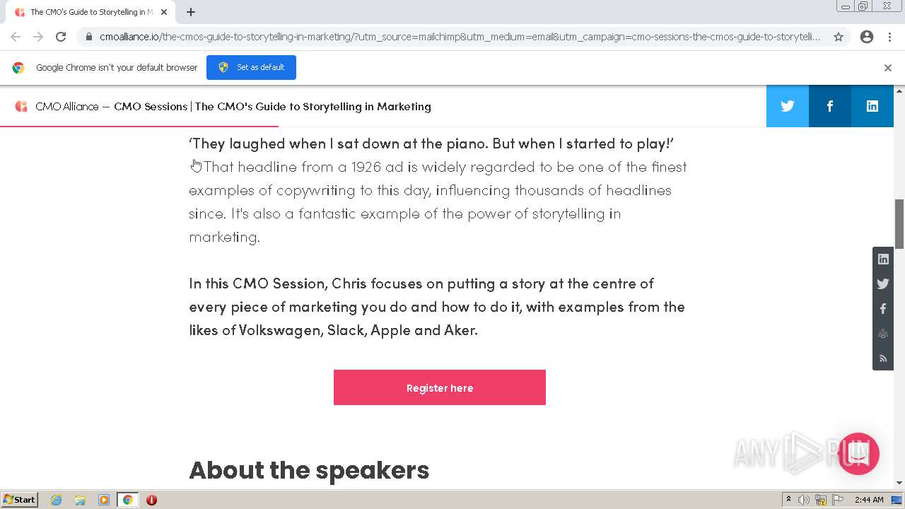 Malware analysis https://sequelmedia.us19.list-manage.com/track/click?u ...