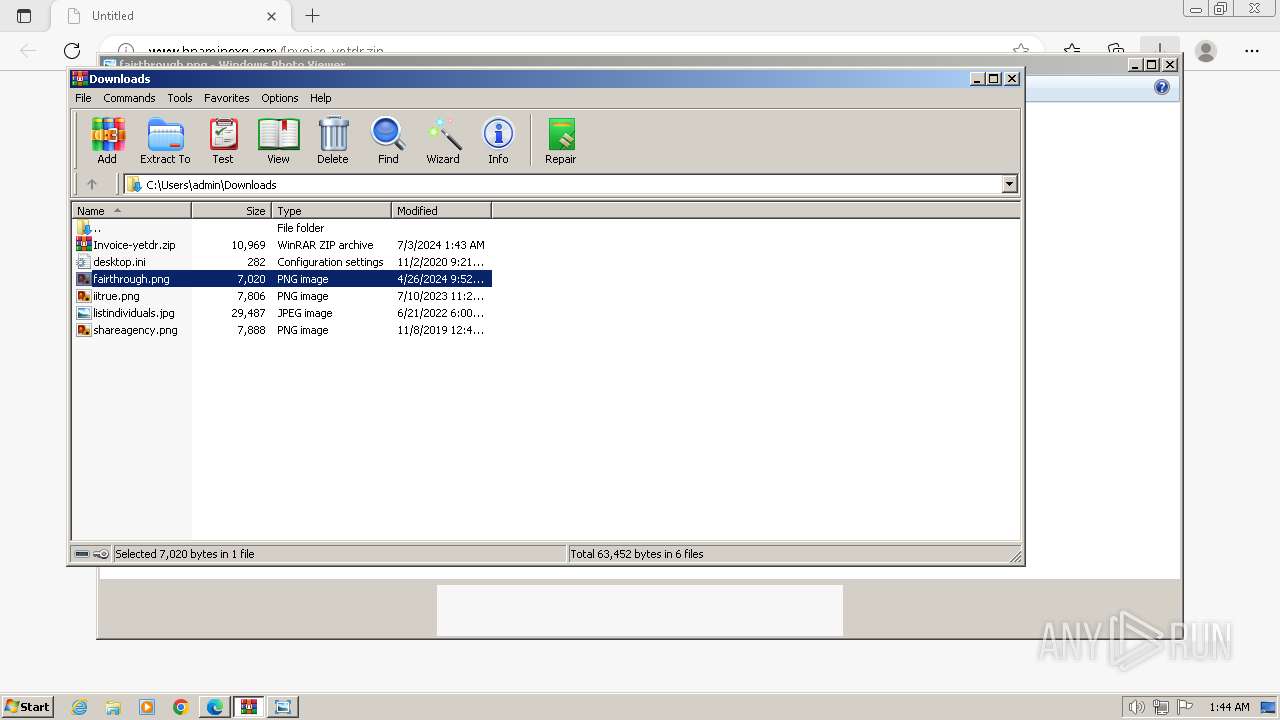 Malware Analysis Http:  Www.bnaminexg.com Invoice-yetdr.zip Malicious 