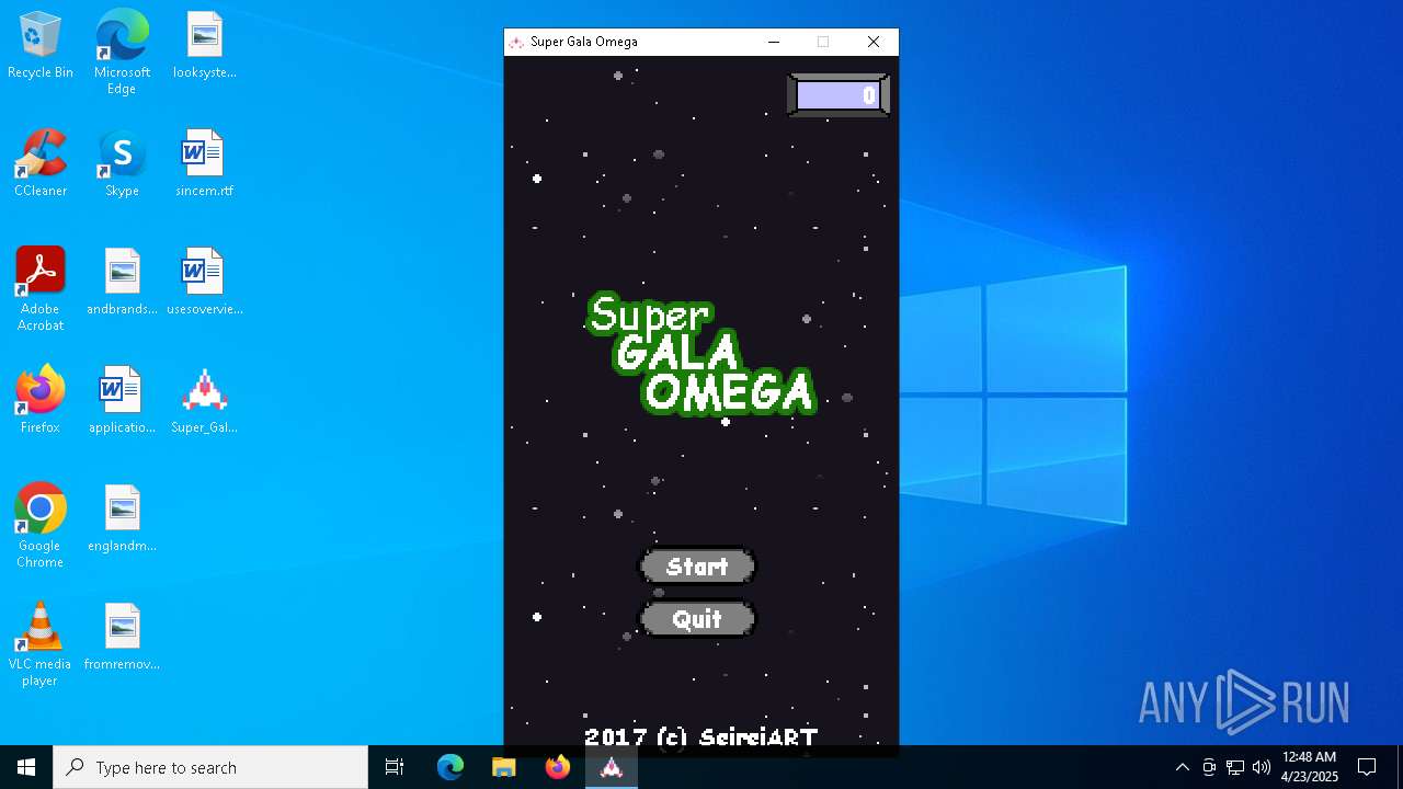 Analysis Super_Gala_Omega.exe (MD5: 74259445757A2A720681CC1503D4B323 ...