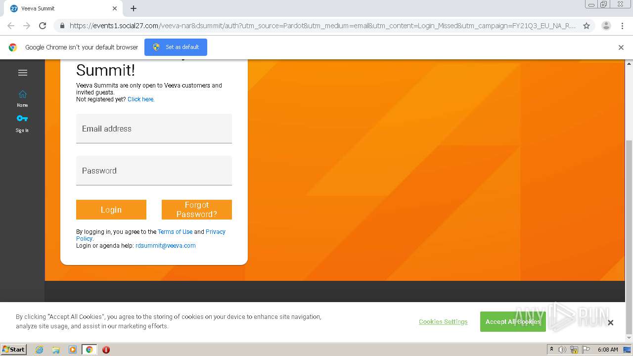 Malware analysis https://nam02.safelinks.protection.outlook.com/?url=https%3A%2F%2Fgo.veeva.com ...