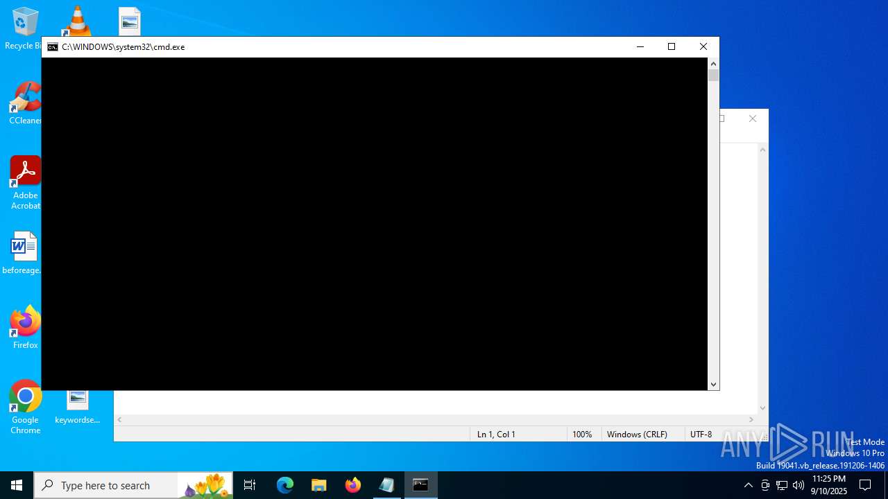 Analysis info.txt.scr (MD5: E7360057480514DE9072F7CF37518545) Malicious ...
