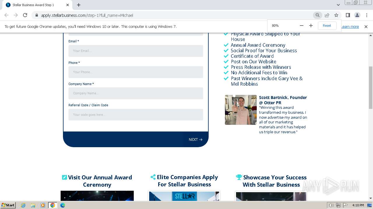 Malware analysis https://urldefense.com/v3/__https:/apply.stellarbusiness.com/step-1?full_name ...