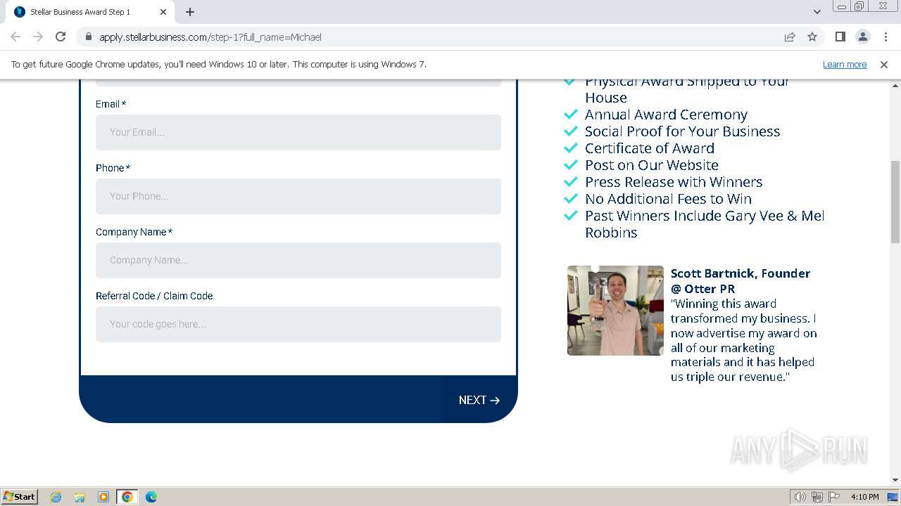Malware analysis https://urldefense.com/v3/__https:/apply.stellarbusiness.com/step-1?full_name ...