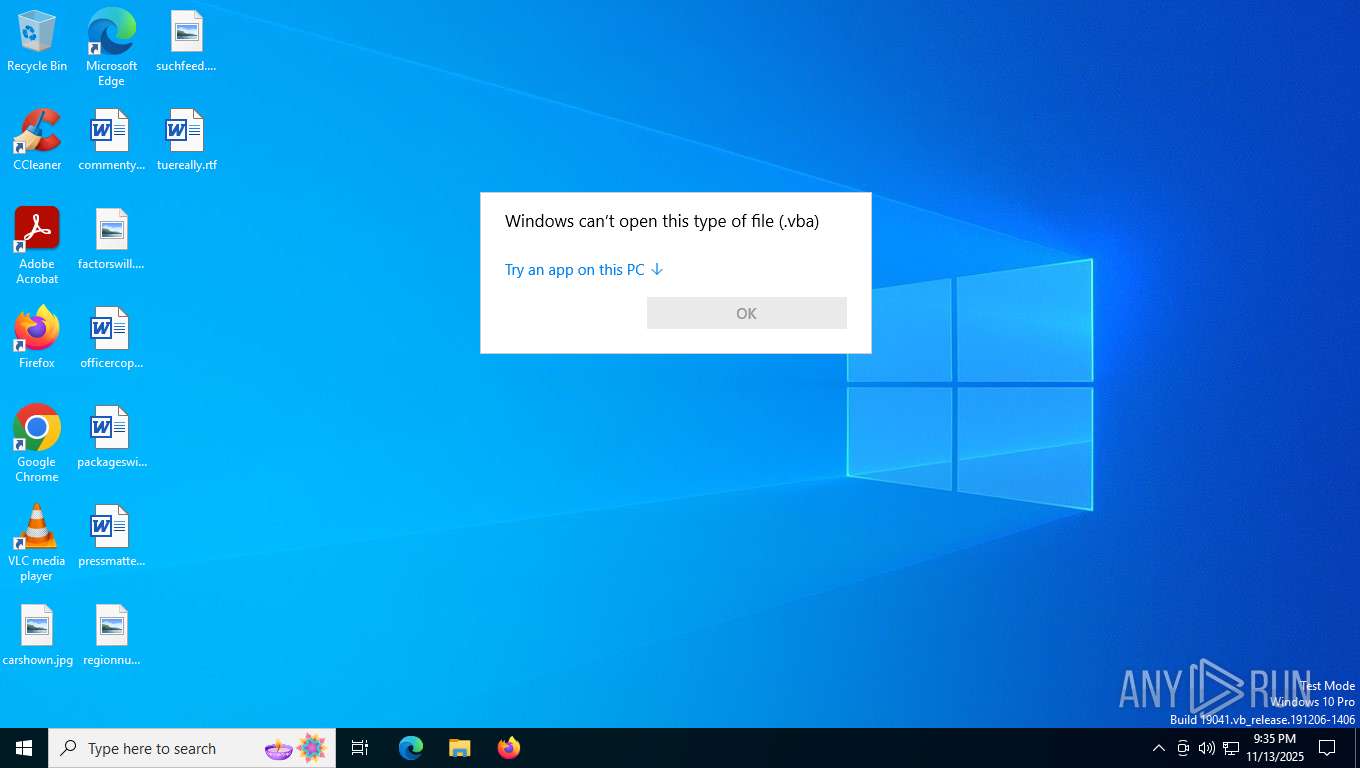 Malware analysis k4rwyafup06g.vbs Malicious activity | ANY.RUN - Malware Sandbox Online