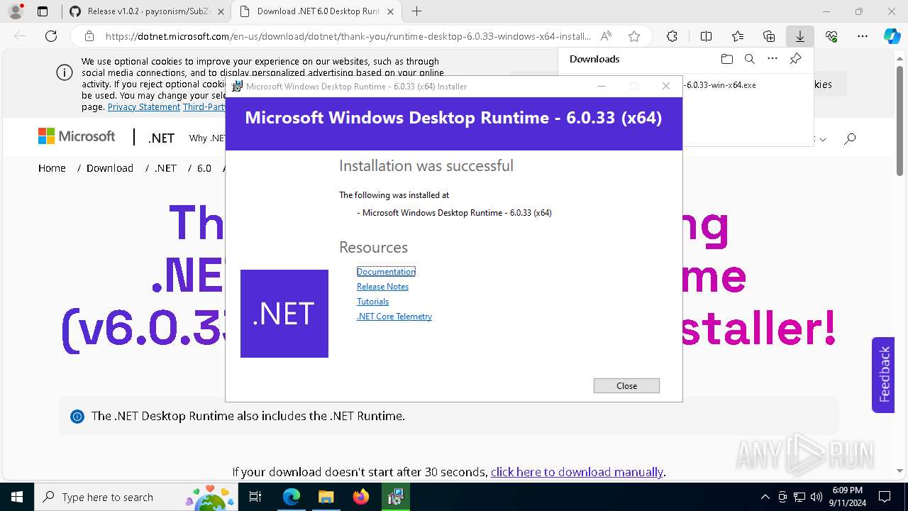 Malware analysis https://github.com/paysonism/SubZero-Spoofer/releases/tag/v1.0.2 Malicious ...