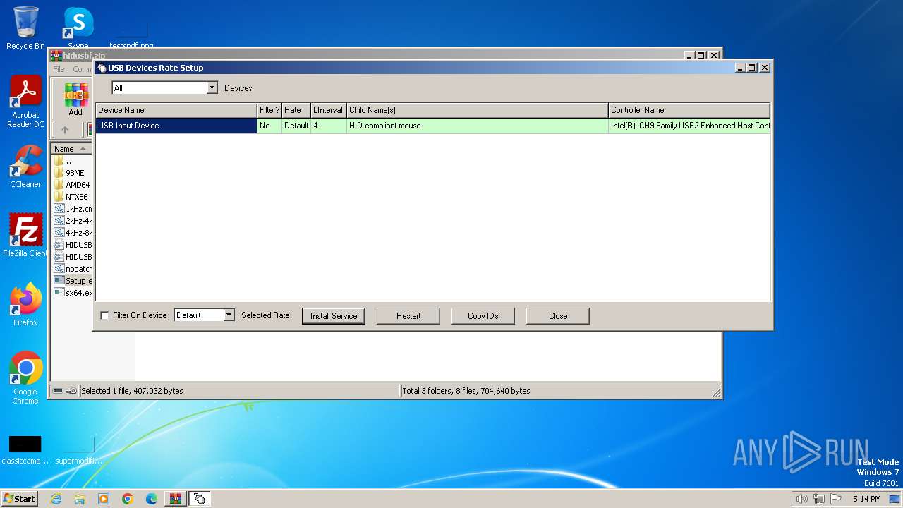 Malware Analysis Hidusbf.zip Malicious Activity
