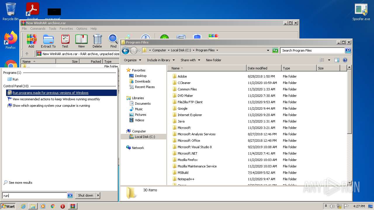 Malware analysis New WinRAR archive.rar Malicious activity | ANY.RUN ...
