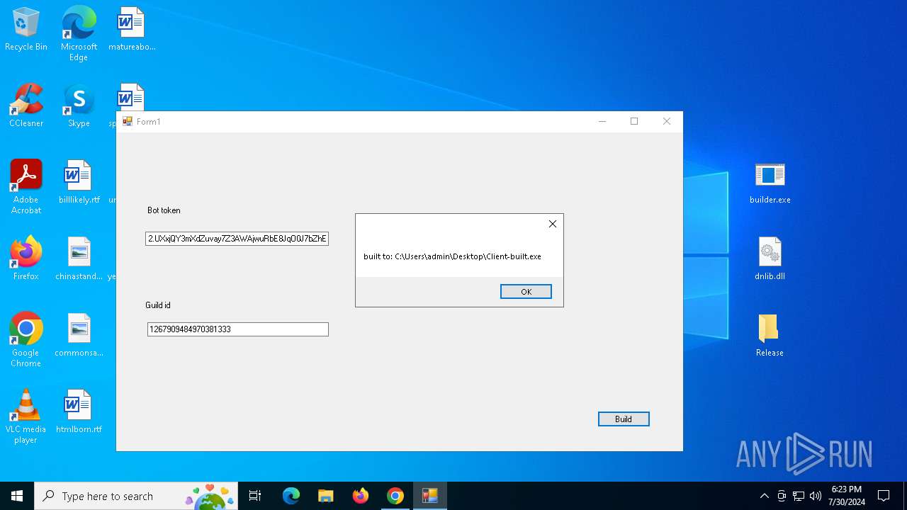 Malware Analysis Https:  Github.com Moom825 Discord-rat-2.0 Releases 