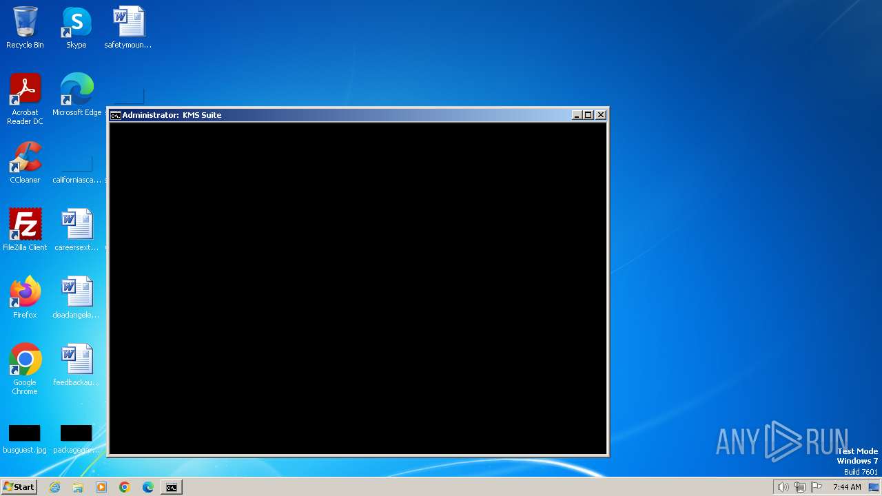 Malware analysis KMS_Suite.v9.1.EN.bat Malicious activity | ANY.RUN - Malware Sandbox Online