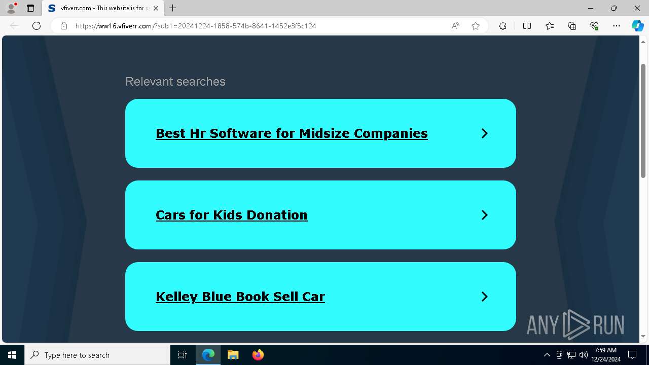 Analysis vfiverr.com No threats detected - Interactive analysis ANY.RUN
