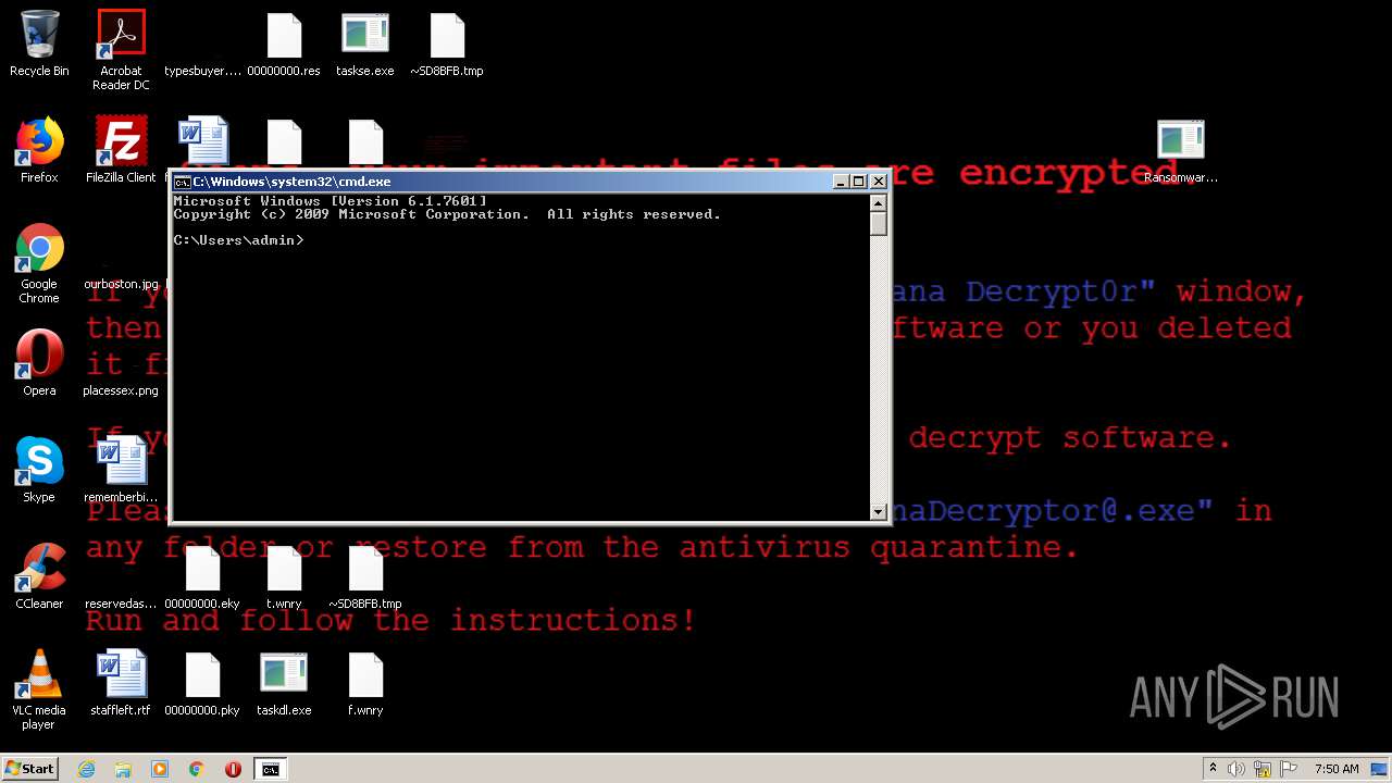 Malware Analysis Ransomware.wannacrypt0r.zip Malicious Activity 
