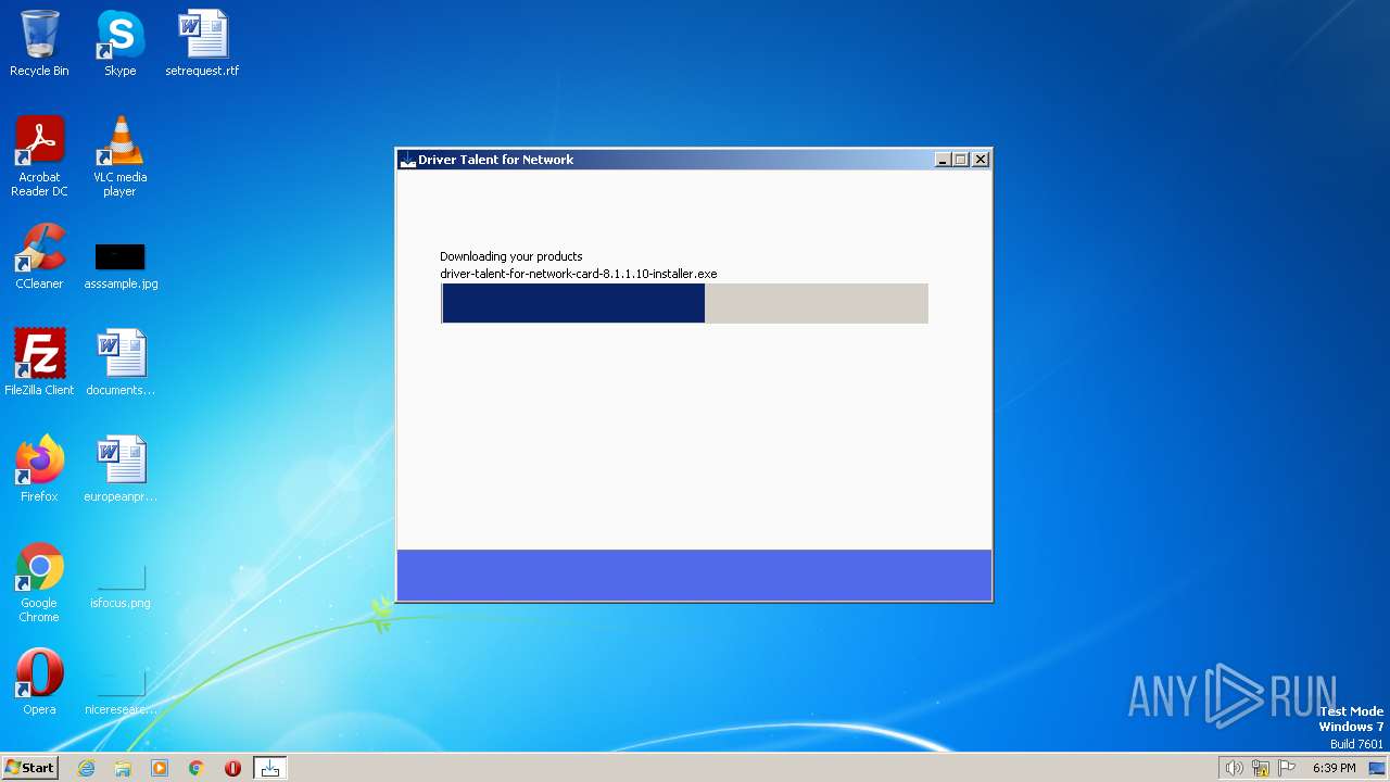 Malware Analysis Driver-talent-for-network-card-8.1.1.10-installer
