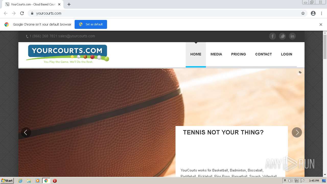 Analysis http://www.yourcourts.com/ No threats detected - Interactive analysis ANY.RUN