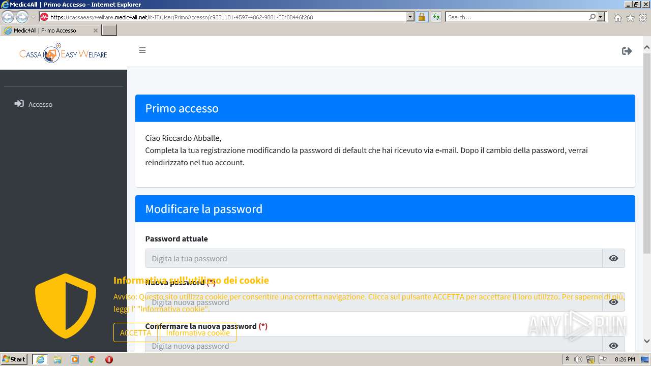 Malware analysis https://urldefense.com/v3/__https://cassaeasywelfare.medic4all.net/it-IT/User ...