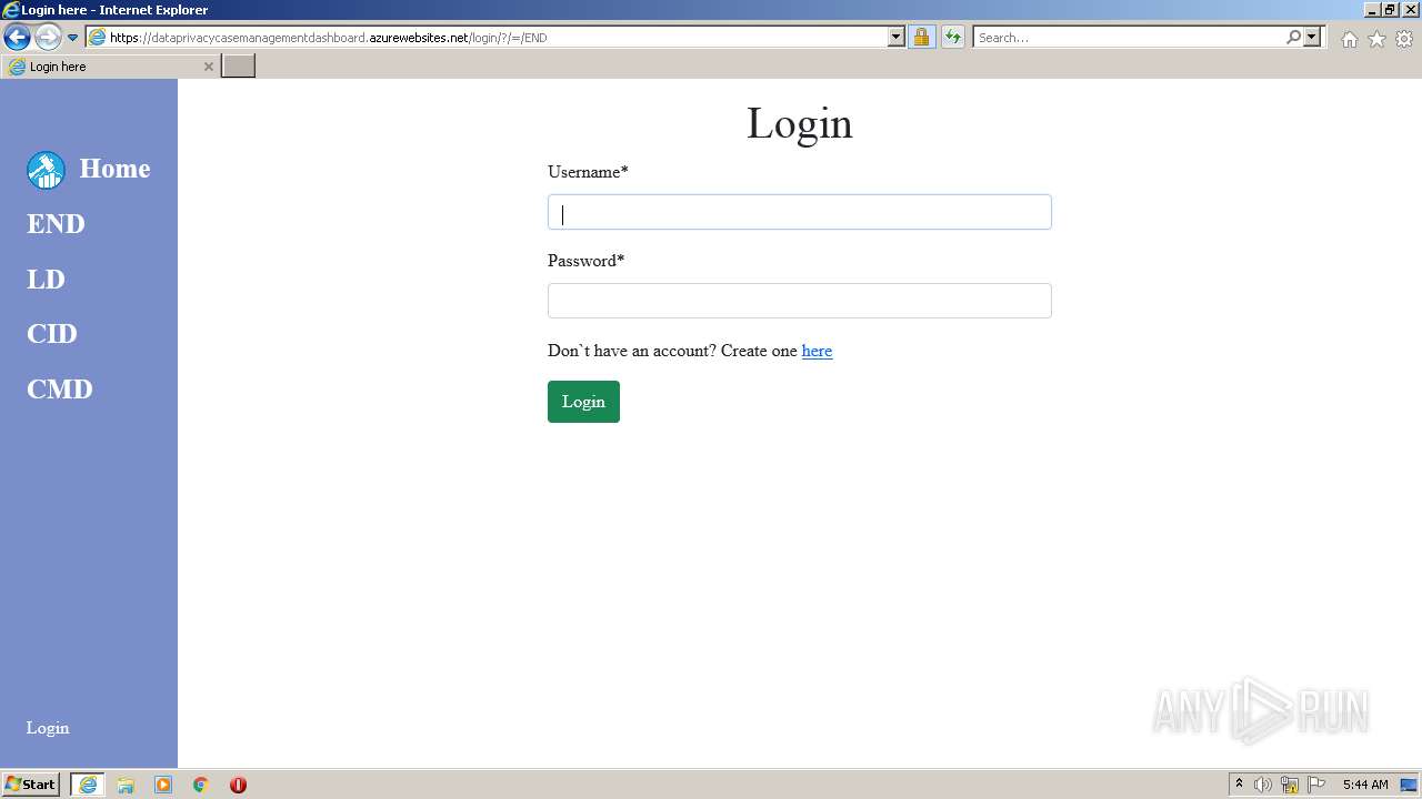 Malware Analysis Https:  Dataprivacycasemanagementdashboard 