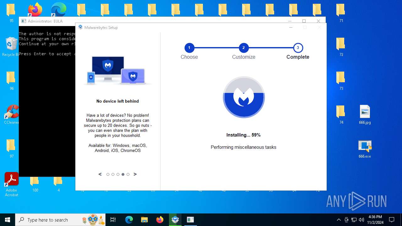 Malware analysis 666.exe Malicious activity | ANY.RUN - Malware Sandbox Online