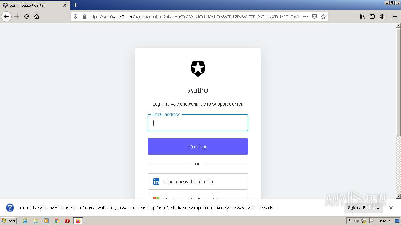 Malware analysis https://linkprotect.cudasvc.com/url?a=https%3a%2f%2fgo.auth0.com%2fdc ...