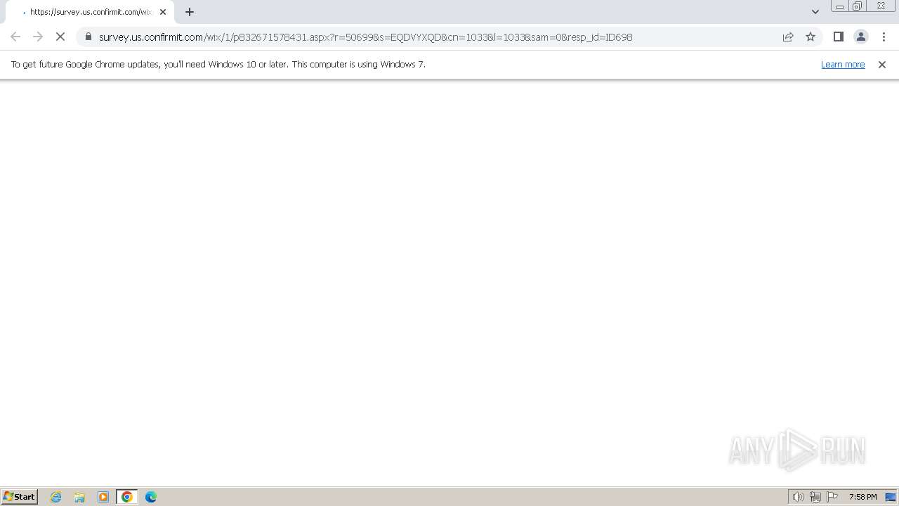 Malware analysis https://survey.us.confirmit.com/wix/p832671578431.aspx ...