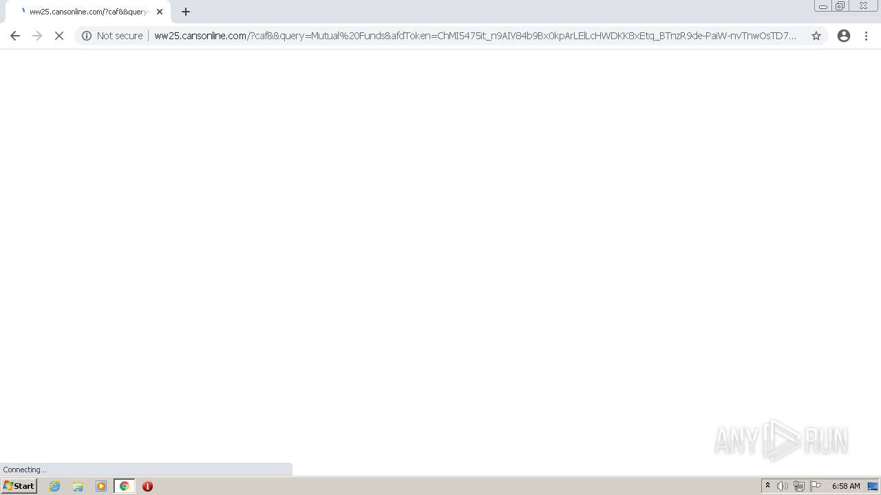 Malware analysis http://ww25.cansonline.com Malicious activity | ANY ...