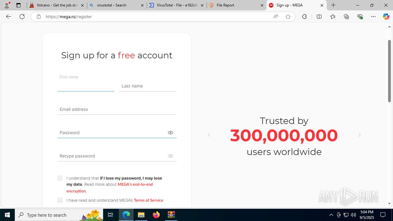 Malware analysis https://volcano.wtf/ Malicious activity | ANY.RUN ...