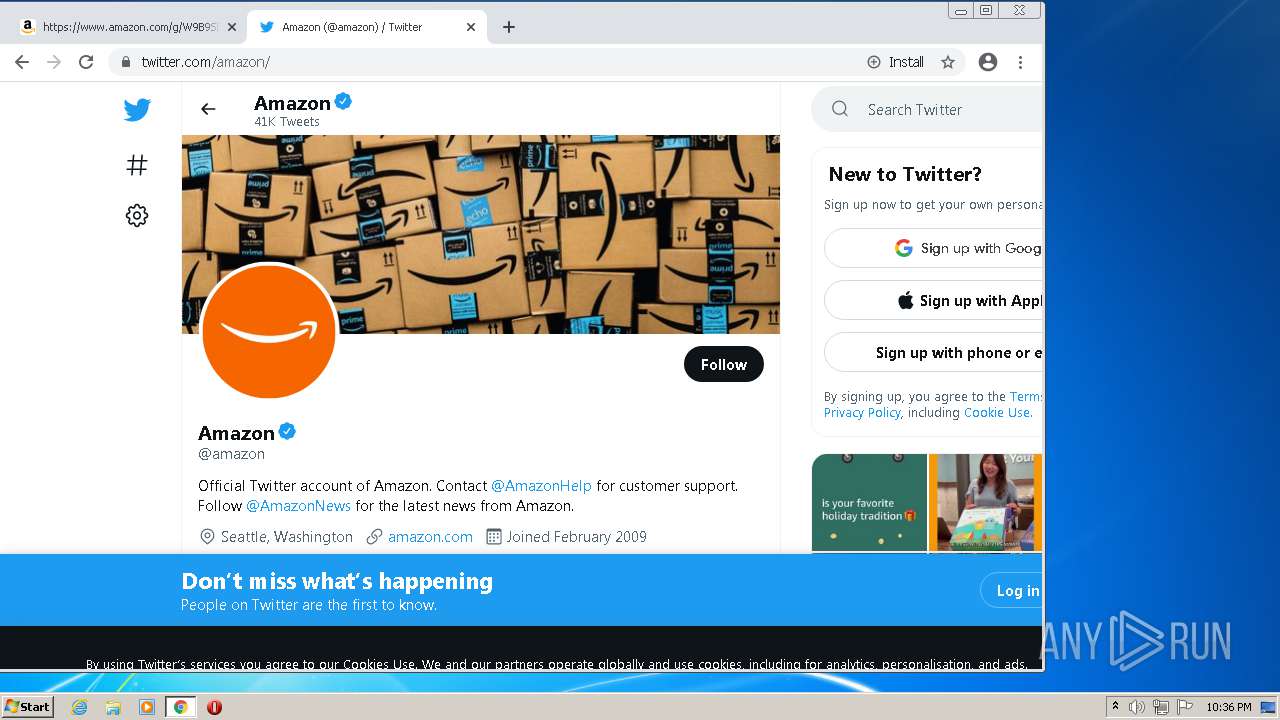 Malware analysis https://www.amazon.com/gp/f.html?C=23J4QFP74FONO&M=urn:rtn:msg ...