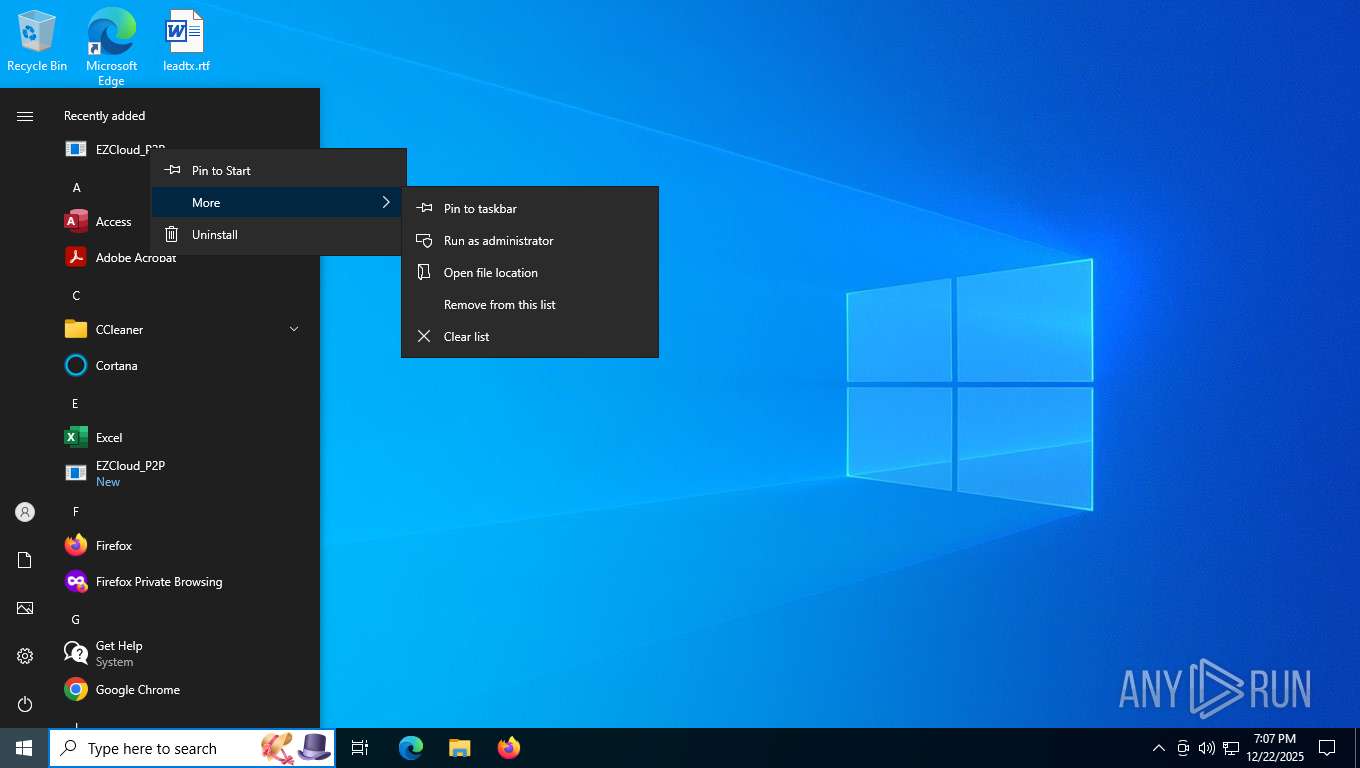 Malware analysis setup.exe Suspicious activity | ANY.RUN - Malware ...